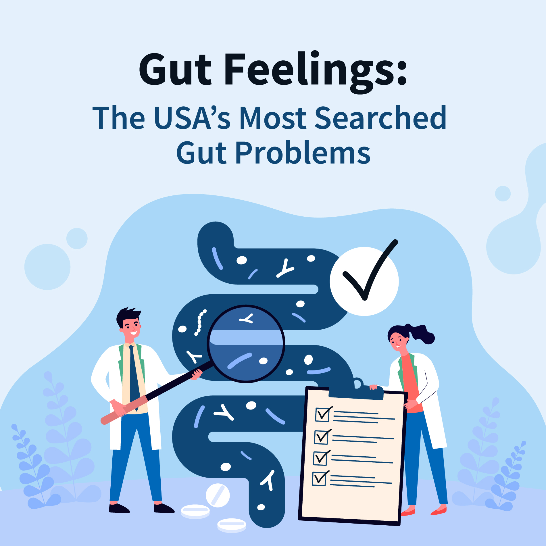 The Most Searched Gut Problems in the USA: Gut Feelings