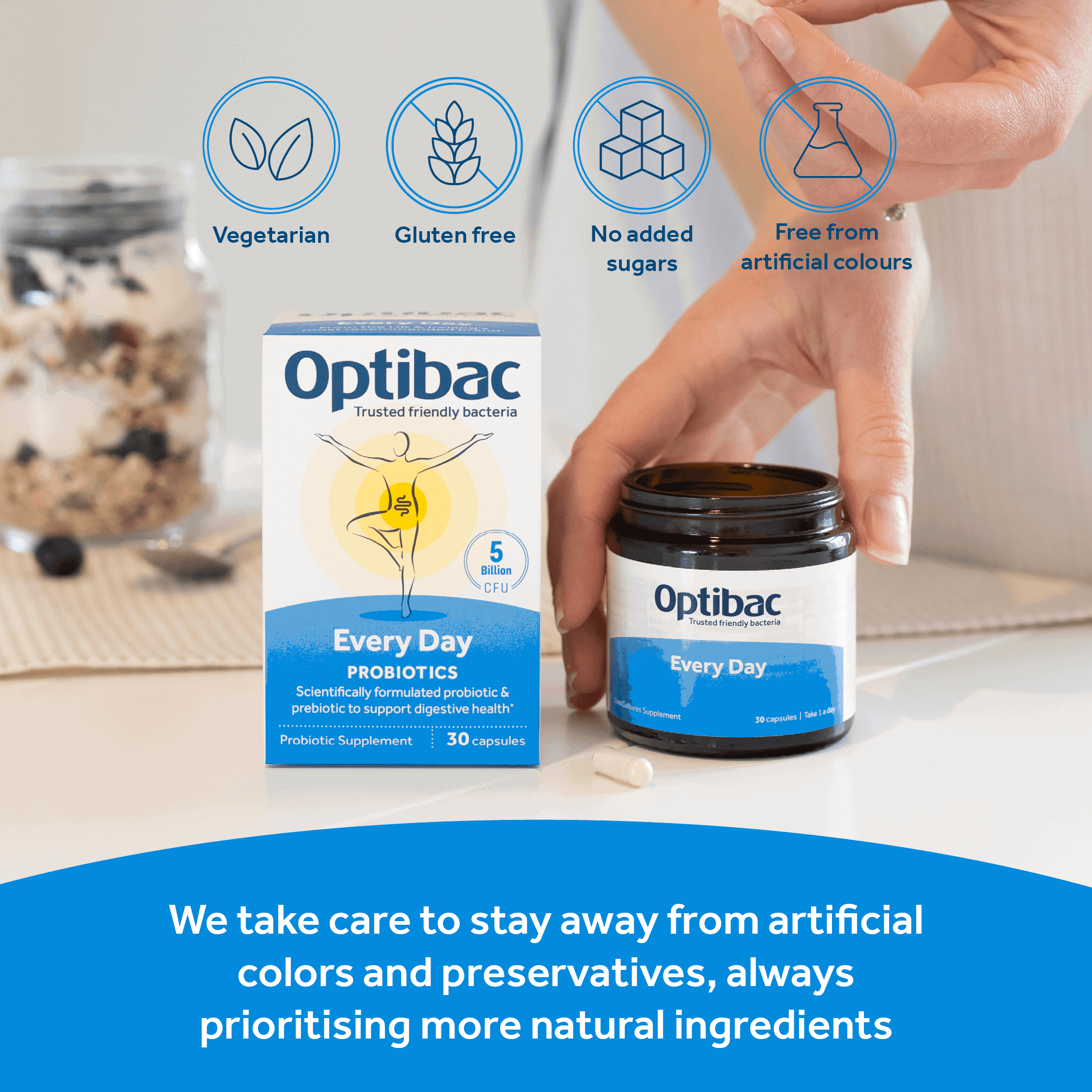 Optibac Probiotics | Every Day Supplement | 30 Capsules