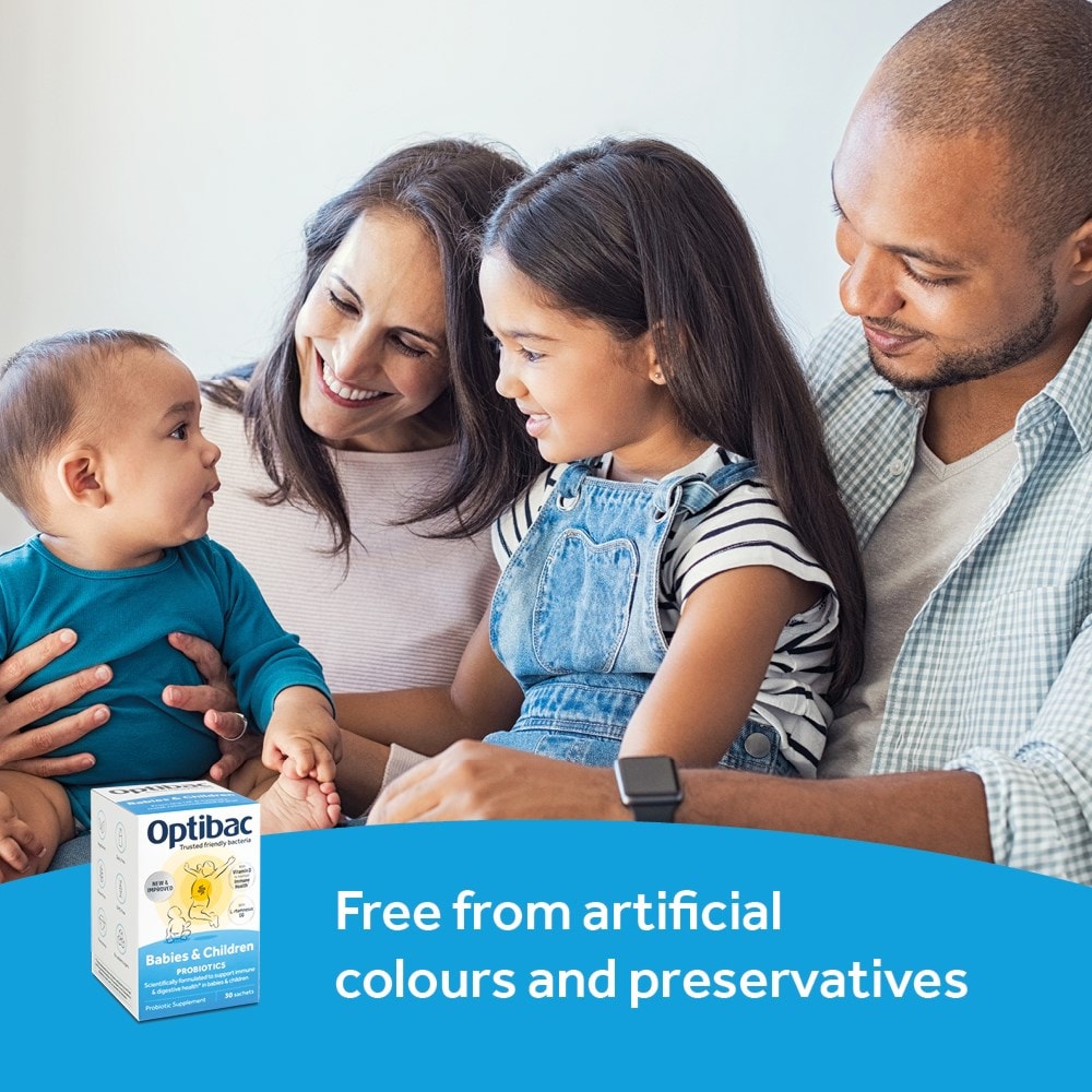Optibac Probiotics | Babies & Children Supplement | 30 Sachets